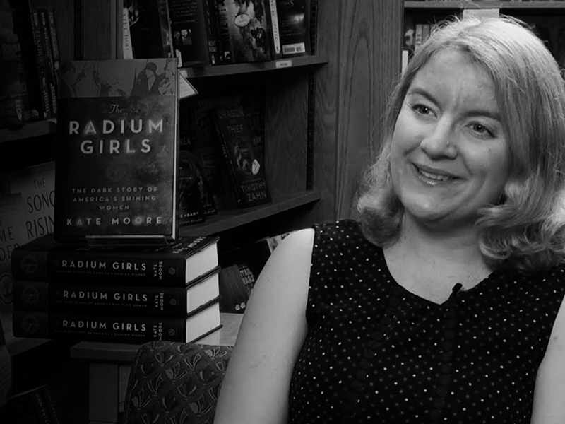 Kate Moore author of The Radium Girls - The Gloss